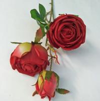 China Artificial Queen Rose Spray Bouquet Bunches For Home Decorations for sale