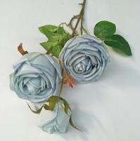 China Artificial Queen Rose Spray Bouquet Bunches For Home Decorations for sale
