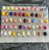 China Indoor Faux Single Branch Pvc Soft Feeling Plastic Artificial Real Touch Tulip Flowers for sale