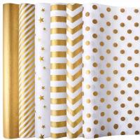 China Customized Glitter Gift Wrapping Paper Recyclable OEM / ODM for sale