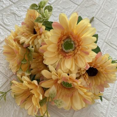 China Fabric Decorative Artificial Flower Customized Size for sale