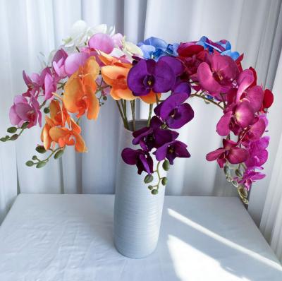 China Soft Adhesive Decorative Artificial Flower in Various Colours for Home for sale