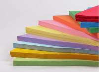 China Matt Coloured Paper Sheets A5 Size 100 Sheets Pack for sale