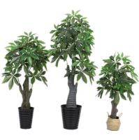 China Artificial Plants Tree Potted Fake Money Tree Indoor Office Home Decor for sale