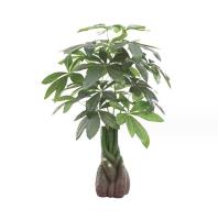 China Artificial Plants Tree Potted Fake Money Tree Indoor Office Home Decor for sale