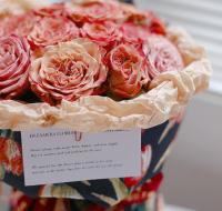 China Luxury Flowers Wrap Paper Korean Flower Wrapping Paper for sale