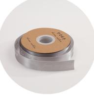 China Polyester ribbon flower gift box clothing accessories ribbon printed logo ribbon 50 yards/roll 2.5cm for sale