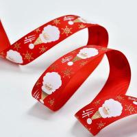 China FAMOUS Christmas Ribbon Gifts Tapes Webbing Wholesale Satin With Logo Party Home Decora Ornaments for sale