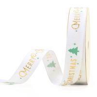 China FAMOUS Christmas Ribbon Gifts Tapes Webbing Wholesale Satin With Logo Party Home Decora Ornaments for sale