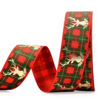 China FAMOUS Christmas Ribbon Gifts Tapes Webbing Wholesale Satin With Logo Party Home Decora Ornaments for sale