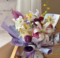 China Chinese style art paper flower wrapping paper 85g waterproof recyclable paper for sale