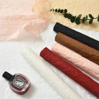China New Creative Hand Kneaded Paper Floral Packaging Paper Can Be Wet With Water for sale