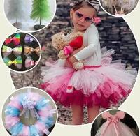 China Mesh Organza Fabric Roll Tulle 15cm 100yards Birthday Party Fabric Tulle Roll for sale