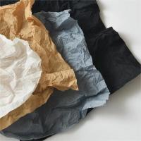 China New Creative Hand Kneaded Paper Floral Packaging Paper Can Be Wet With Water for sale