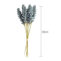 China Home Decor Foam Berry Spike Mini Fake Vanilla Flower Artificial Baby Breath Flowers for sale