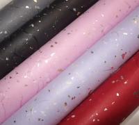 China Waterproof Rolled Packaging Paper 60*60cm Flower Wrapping Paper Shinny for sale