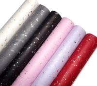 China Waterproof Rolled Packaging Paper 60*60cm Flower Wrapping Paper Shinny for sale
