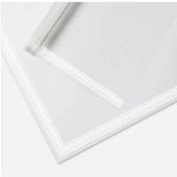 China Lace Border Floral Packaging Paper Plastic Transparent Paper for sale