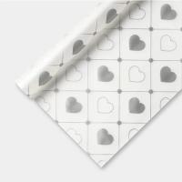China Foggy OPP Love Pattern PE Waterproof Flower Packaging Paper Gravure Printing for sale