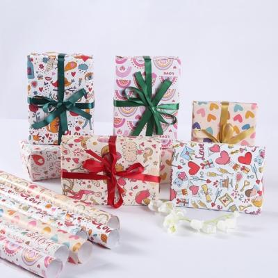 China Gift Wrapping Paper Roll Sheet Packing For Gift Wrapping for sale