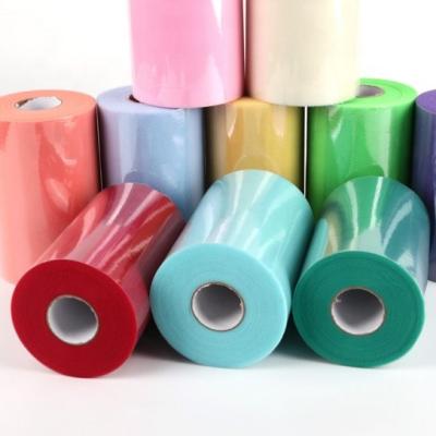 China Care Instructions Hand Wash Or Dry Clean Plain Organza Tulle Rolls for Party for sale