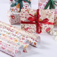 China Inkjet Printing Technology Birthday Wrapping Paper Sheets Gift Wrap Paper Roll for sale