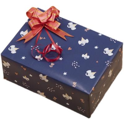 China Digital Printing Gift Wrap Paper Roll With Tear Resistant Properties for sale