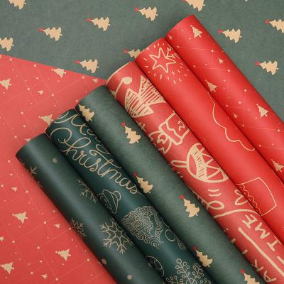 China CMYK Compatible Gift Wrapping Paper With Matte Finish for sale