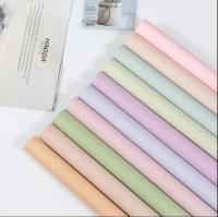 China Solid Color Macaron Flower Packaging Paper Ideal For Gift Craft Industry for sale