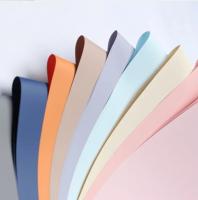China Solid Color Macaron Flower Packaging Paper Ideal For Gift Craft Industry for sale
