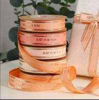 China High quality 3D hot stamping grosgrain customized printed ribbon for sale