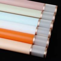 China 20pcs wrappers flower korean style color cheap florist bouquet flower wrapping paper for sale