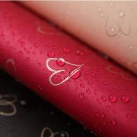 China 20PCS Love hearts printing waterproof paper wrapping flowers Flower Wrapping Paper for sale