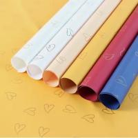 China 20PCS Love hearts printing waterproof paper wrapping flowers Flower Wrapping Paper for sale