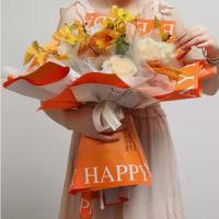 China Waterproof and Durable Flower Wrapping Paper 58*58cm Compatible with Gravure Printing for sale