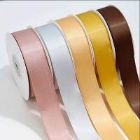 China 196 Colors Polyester Satin Ribbons for Gift Wrapping Custom 3mm-100mm Width for sale