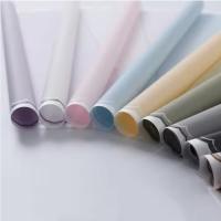 China Frosted Flower Wrapping Paper With Wavy Lines Gift Packaging Waterproof Gift Wrapper for sale