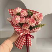 China 58*58 cm 20pcs per pack Synthetic Paper Flower Wrapping Paper for DIY Flower Bouquet for sale