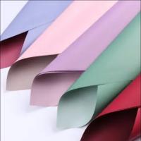China More Than 50 Colors Plastic Flower Wrapping Paper 58*58cm For Ouya Soap Wrapping for sale