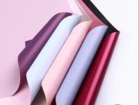 China More Than 50 Colors Plastic Flower Wrapping Paper 58*58cm For Ouya Soap Wrapping for sale