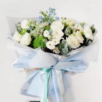 China Recycled Pulp Magnetic Lines Flower Wrapping Paper for Gravure Printing Compatibility for sale