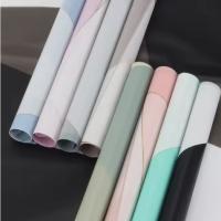 China Recycled Pulp Magnetic Lines Flower Wrapping Paper for Gravure Printing Compatibility for sale