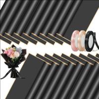China Waterproof BOPP Flower Wrapping Paper 58*58cm for Korean Florist Packaging for sale