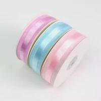 China Polyester Double Face Organza Ribbon Roll 1 Inch Width for Wedding Craft Gift Bow for sale