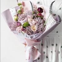 China Flower Newspaper Bouquet Wrapping Paper Manual Diy Holiday Gifts Florist Bouquets for sale