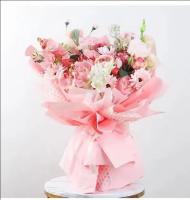 China Customized Handmade Floral Wrapping Paper for Thickened Plain Elegant Packaging for sale