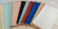 China Korean Bouquet Wrapping Paper Flower Pure Color Waterproof Translucent Gold Edge Paper for sale