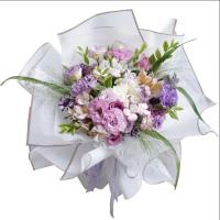 China Korean Bouquet Wrapping Paper Flower Pure Color Waterproof Translucent Gold Edge Paper for sale