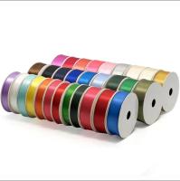 China 100% Polyester Satin Ribbon Roll for Floral Bouquets and Gift Packaging for sale