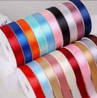 China Gift Packaging Satin Ribbon Roll Custom Printed Ribbon for sale